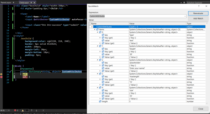 Bind Multiple Attributes Using Attributesplatting In Blazor 5131